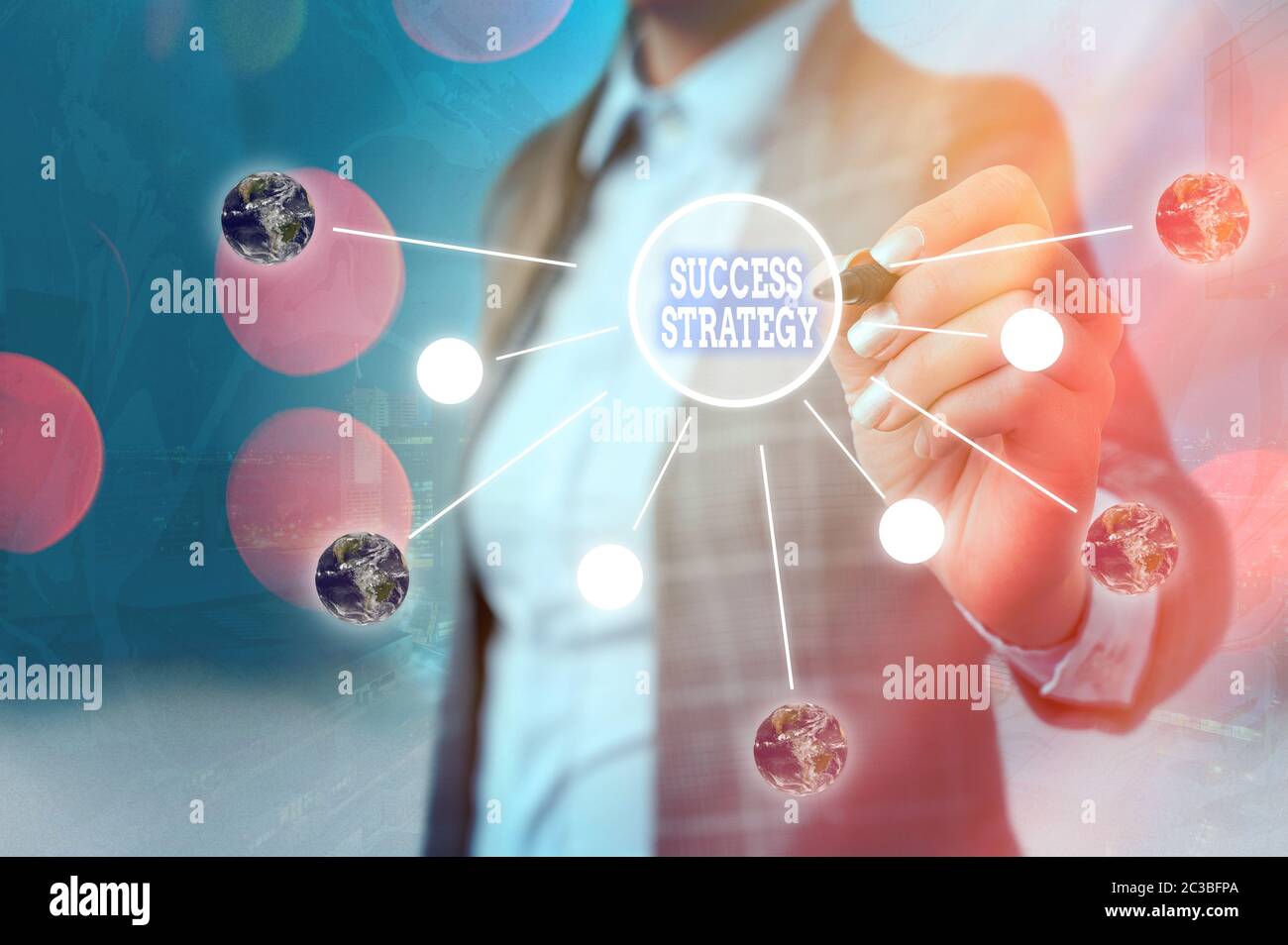 Conceptual hand writing showing Success Strategy. Concept meaning ...