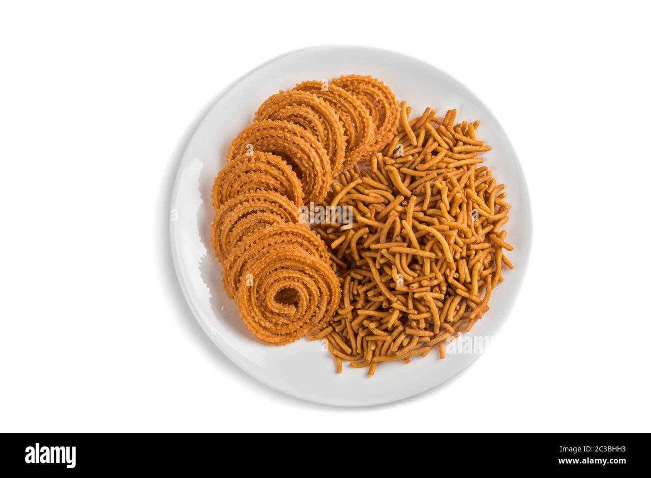 Indian besan sev Cut Out Stock Images & Pictures - Alamy