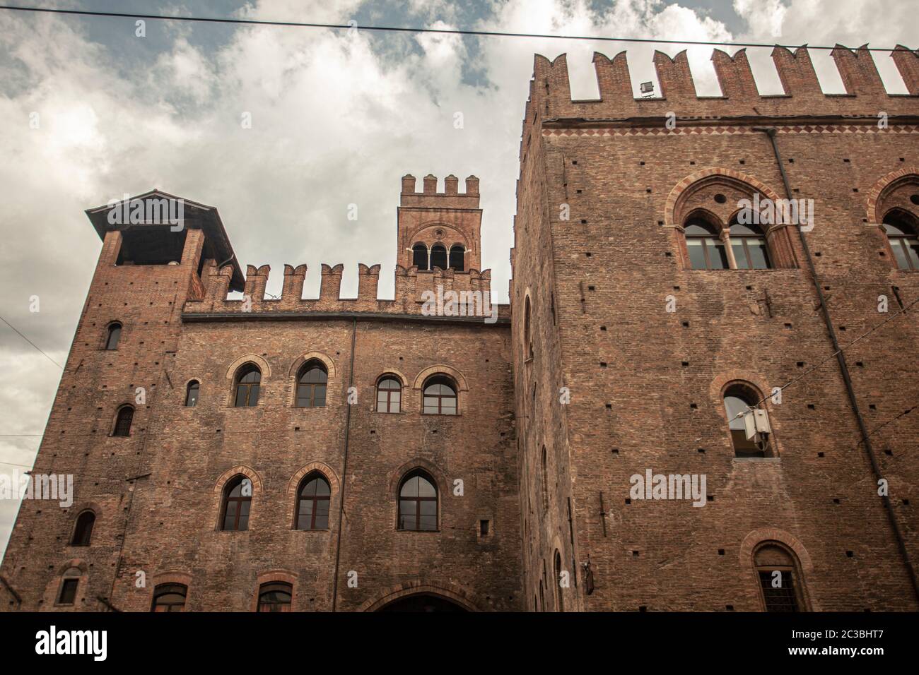 Bologna architecture detail 26 Stock Photo - Alamy