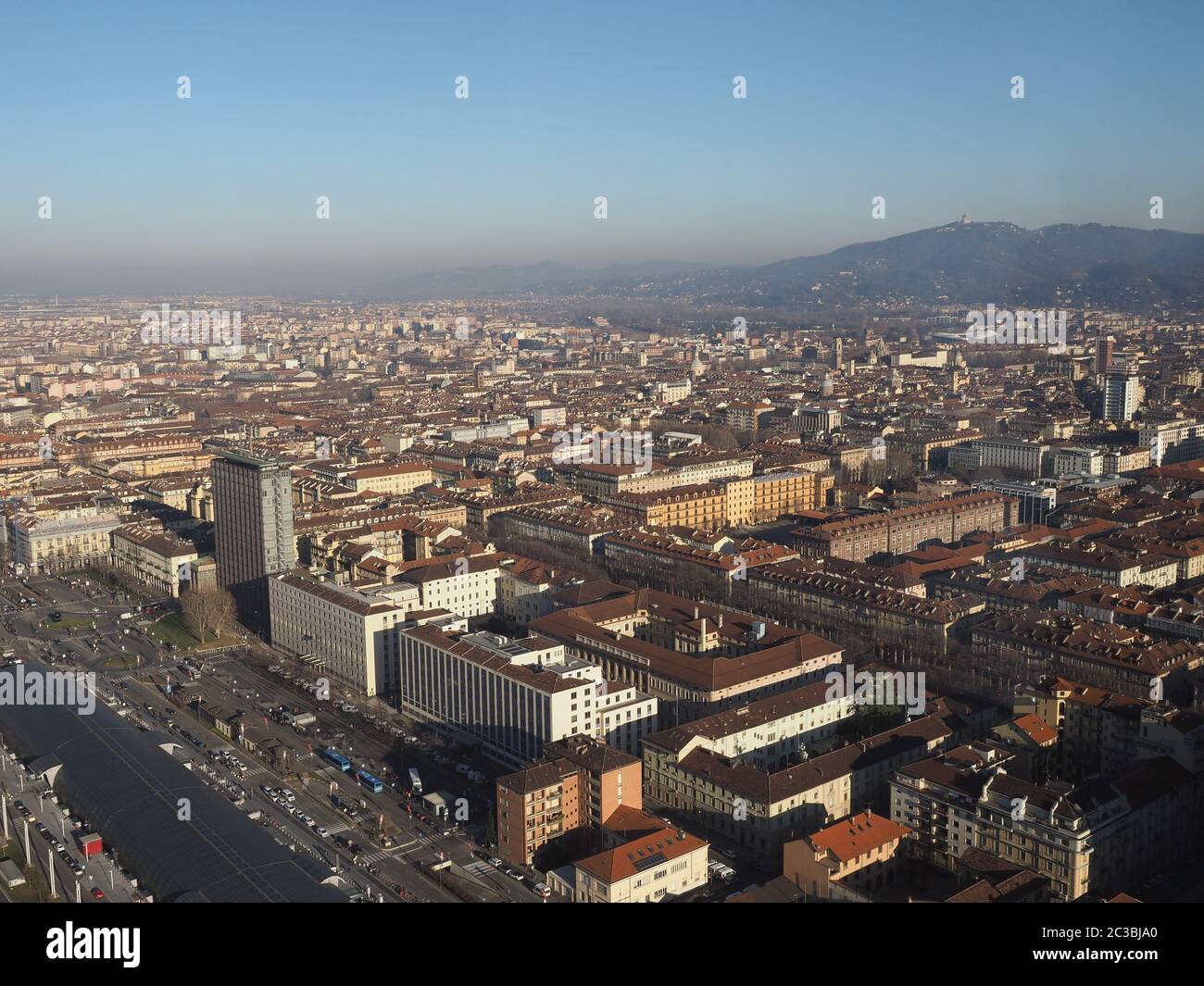 Aerial view of the city of Turin, Italy Stock Photo - Alamy