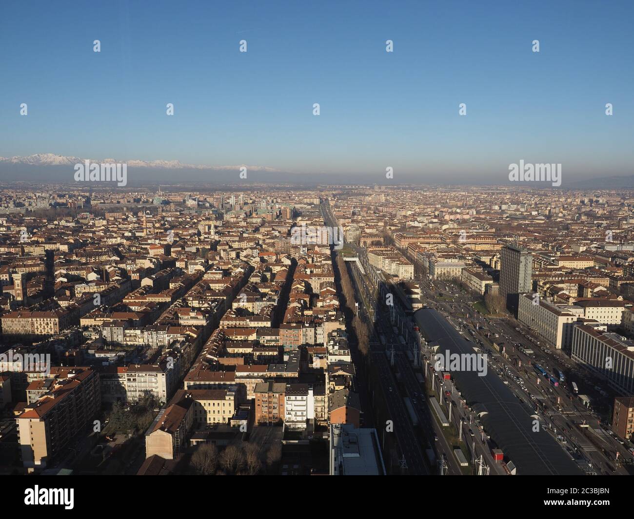 Aerial view of the city of Turin, Italy Stock Photo - Alamy