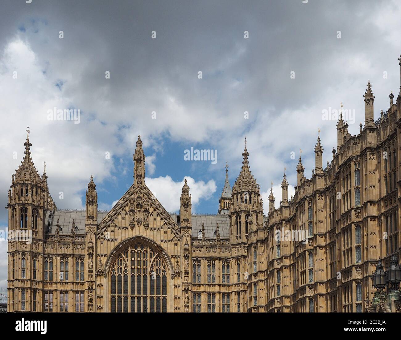 Houses of Parliament aka Westminster Palace of London, UK Stock Photo ...