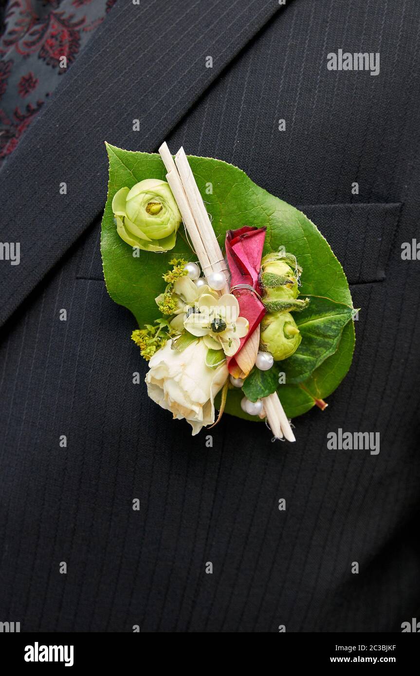 Buttonhole rose hi-res stock photography and images - Alamy