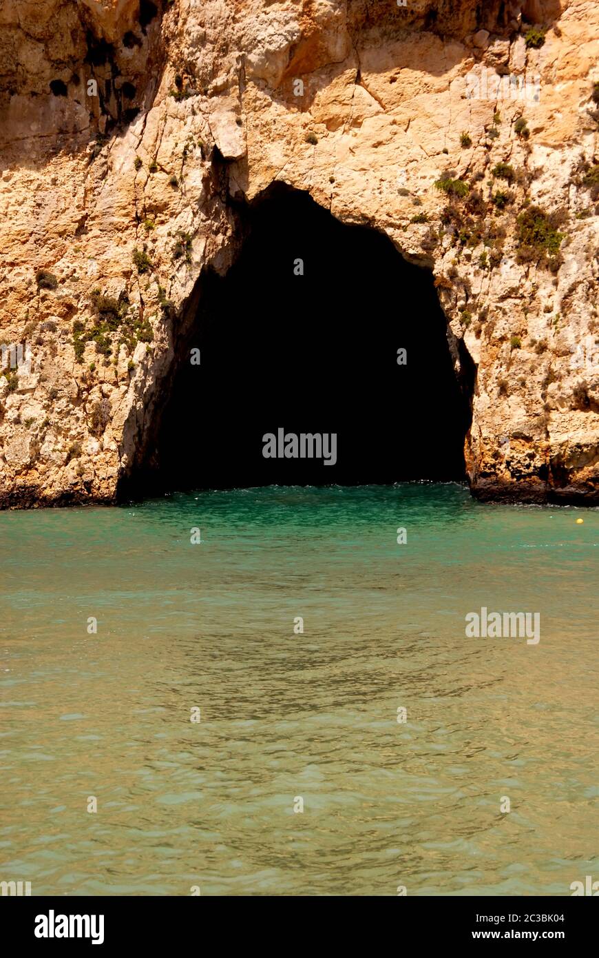 dwejra cave at the beach in Gozo island, Malta Stock Photo - Alamy