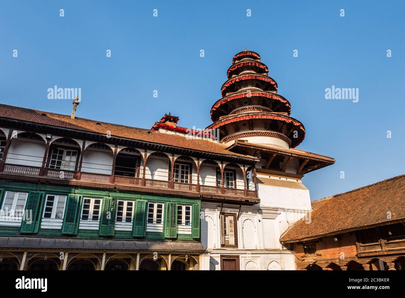 The Old Royal Palace at the Durbar Square,Kathmandu, Nepal Stock Photo ...