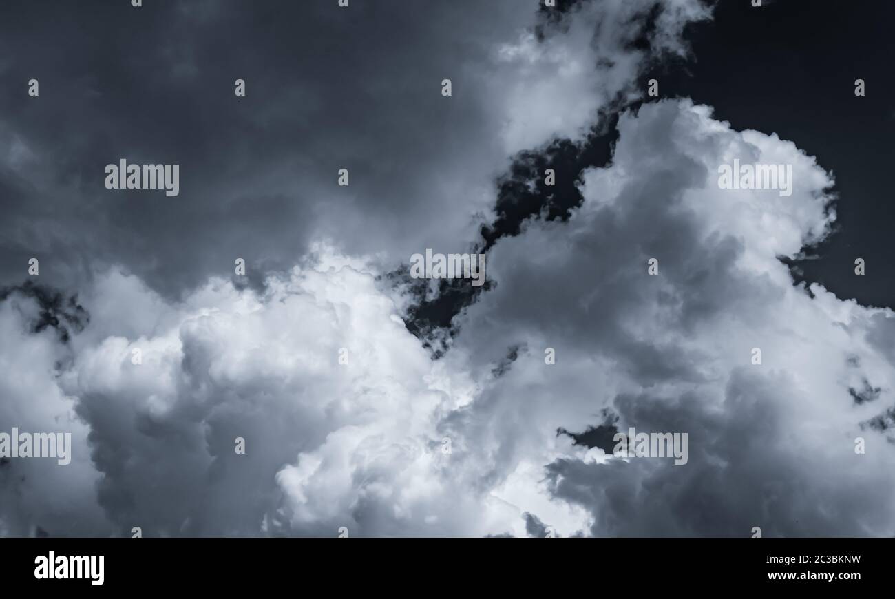 Dark dramatic sky and clouds. Background for death and sad concept ...