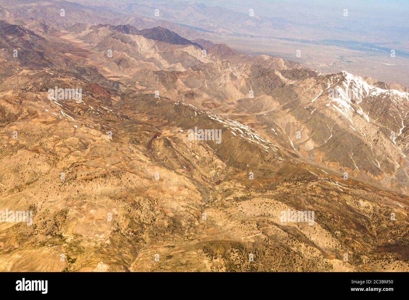 red stone and geology area in the mountains, Afghanistan Stock Photo ...