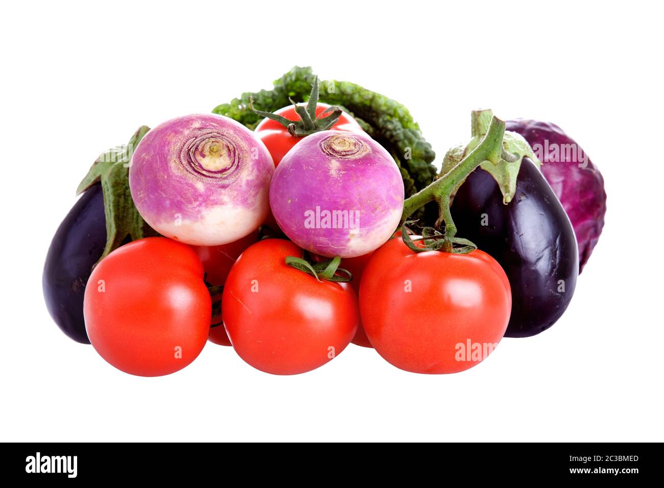 set of vegetables, isolated on white Stock Photo - Alamy
