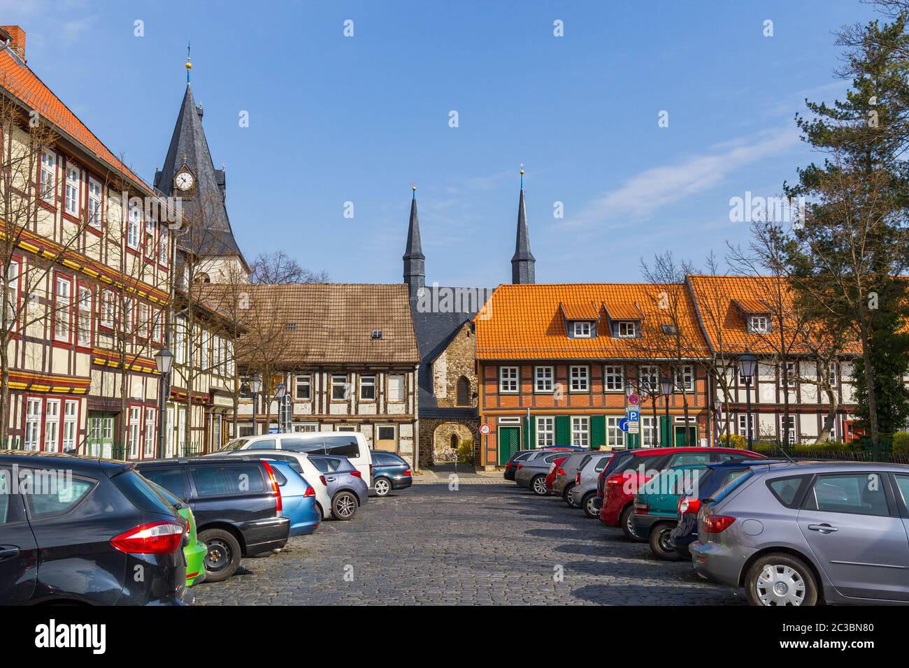 Full parking lot hi-res stock photography and images - Alamy