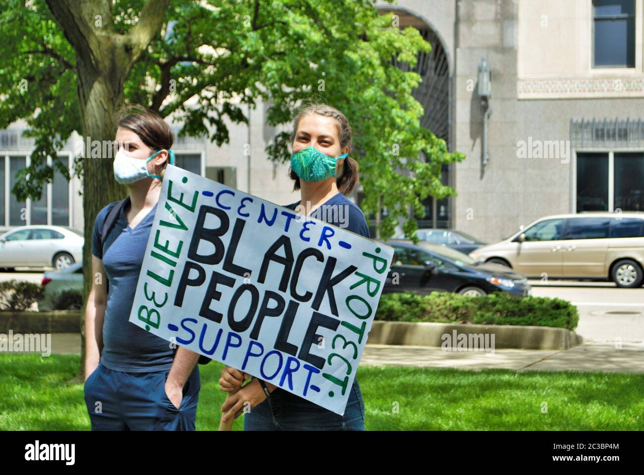 Protesters Holding Protest Signs High Resolution Stock Photography and ...