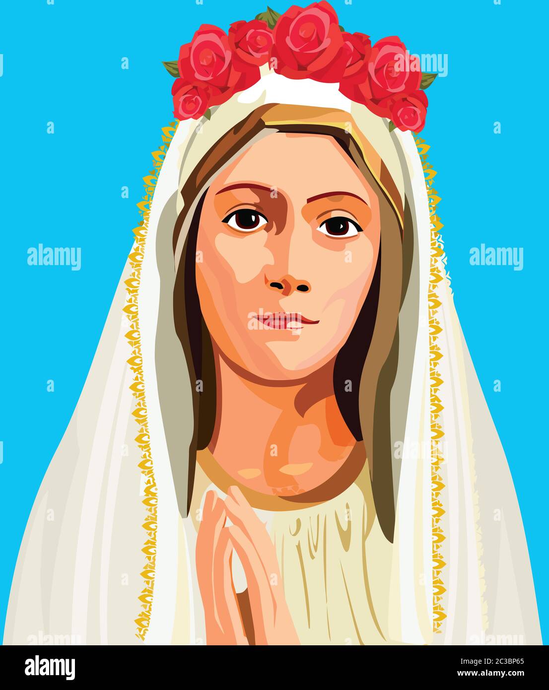 Our lady of fatima immaculate heart hi-res stock photography and images ...