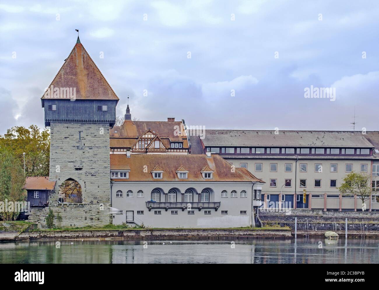 Rhine Gate Tower Constance Stock Photo - Alamy