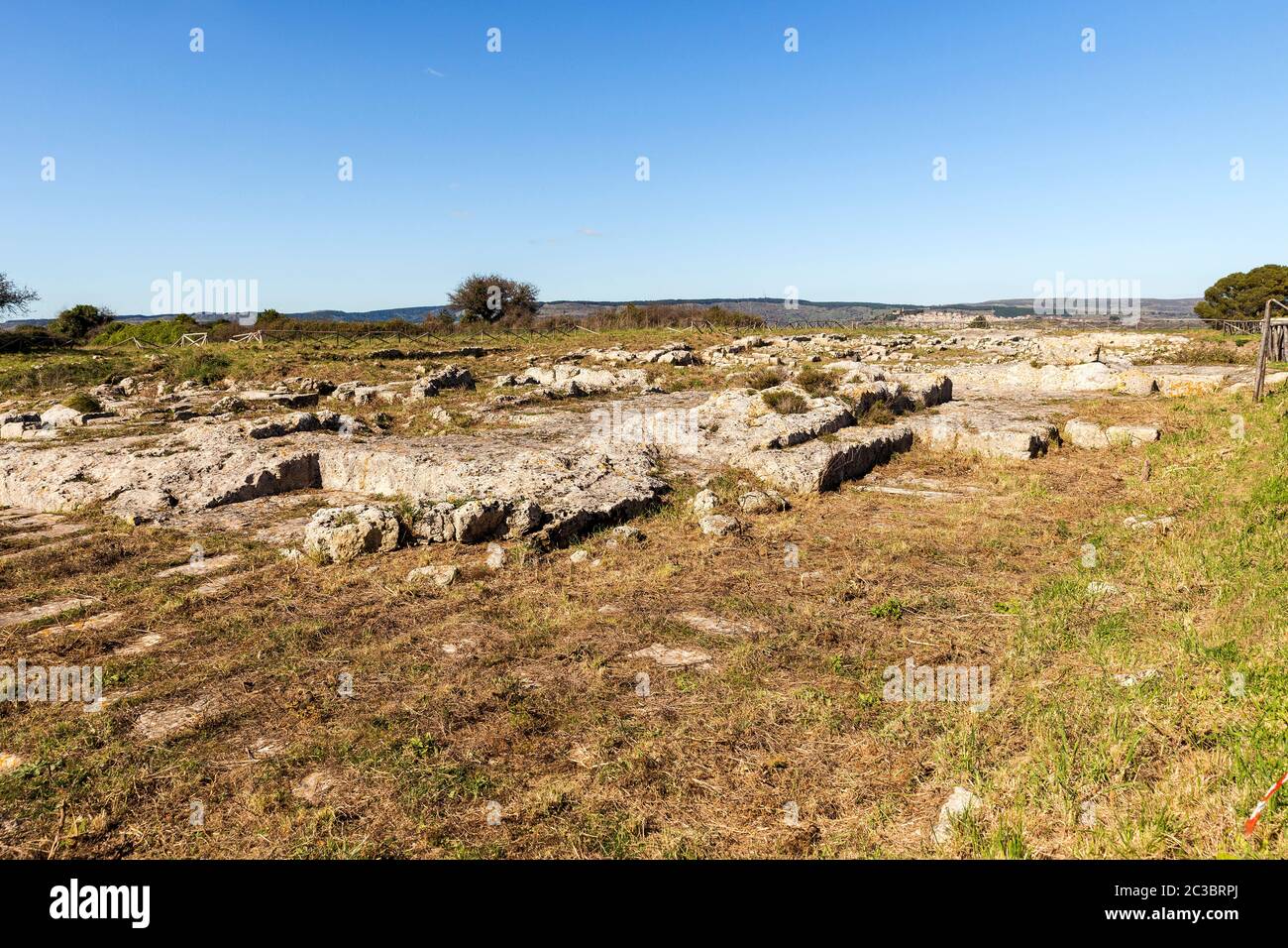 Landscapes of The Archaeological Zone - The Acropolis in Palazzolo ...