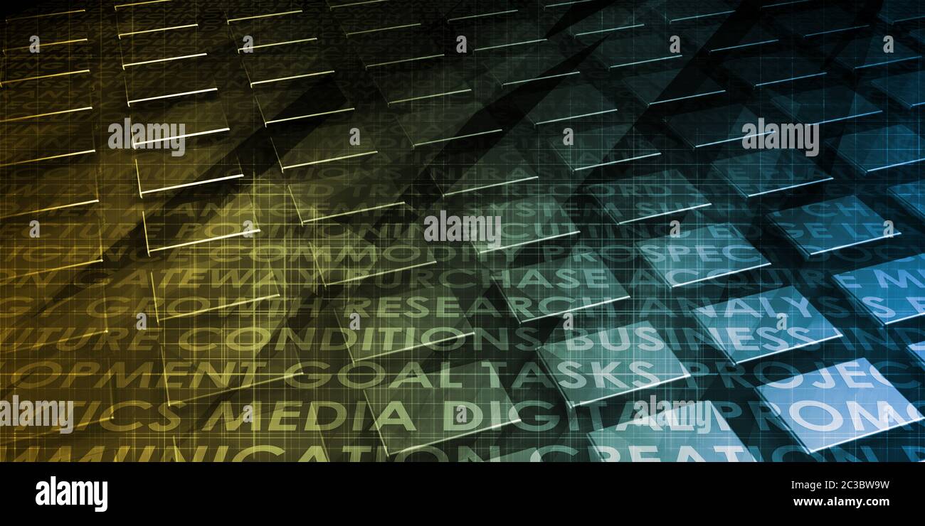 Design Engineering Science As A Modern Abstract Stock Photo - Alamy