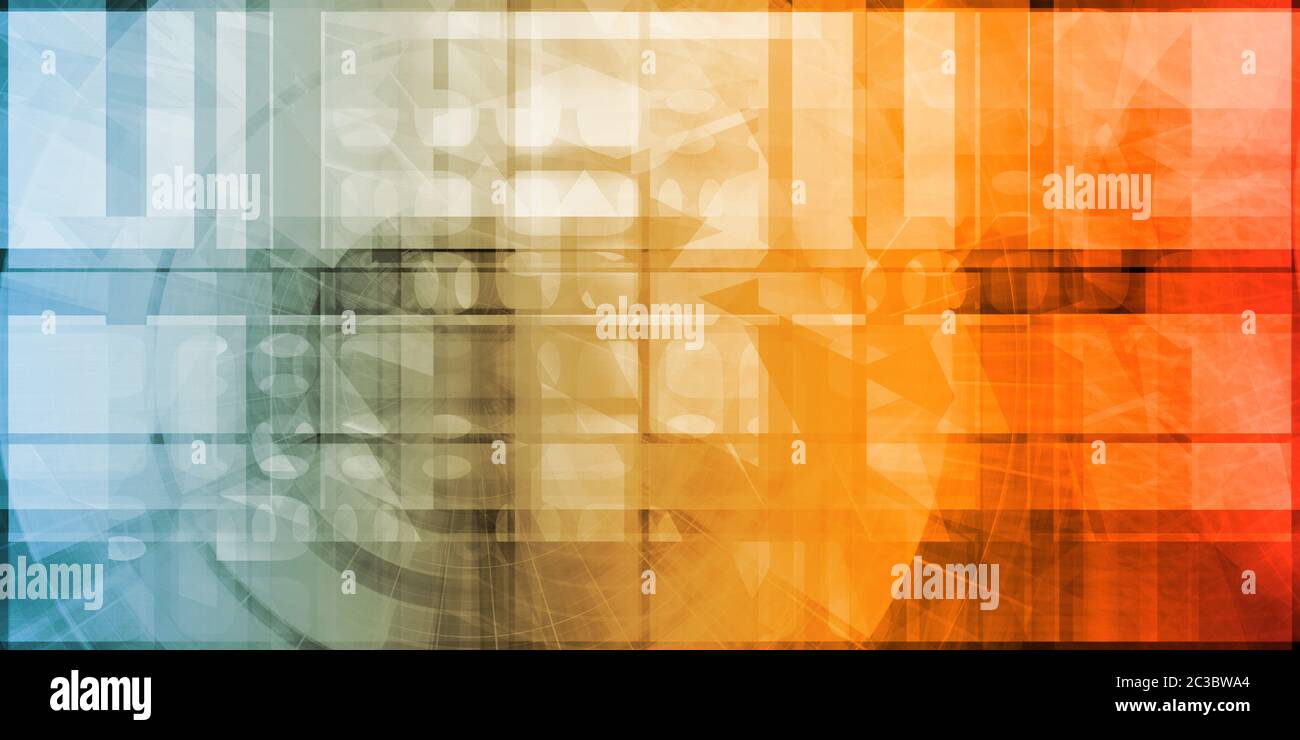 Science Technology Wallpaper Abstract Background Concept Art Stock ...