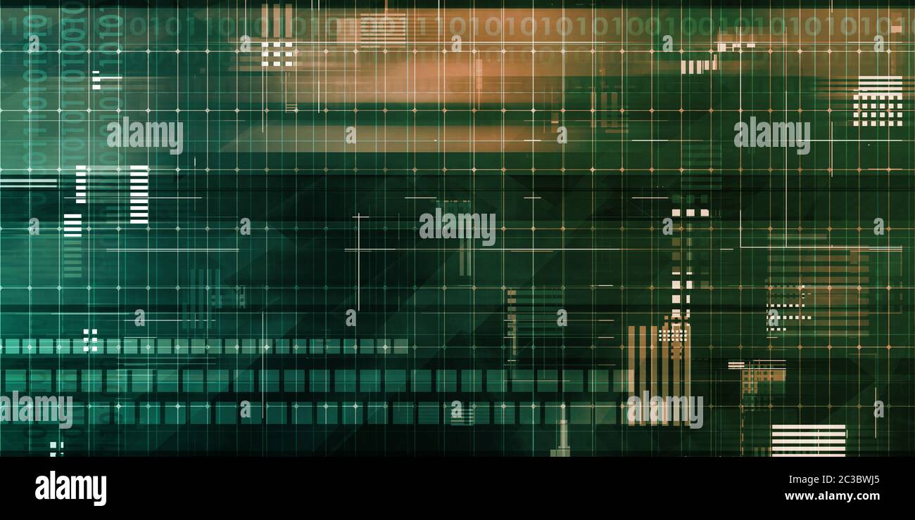 Electronic Engineering and Electrical Research Industry As Art Stock ...