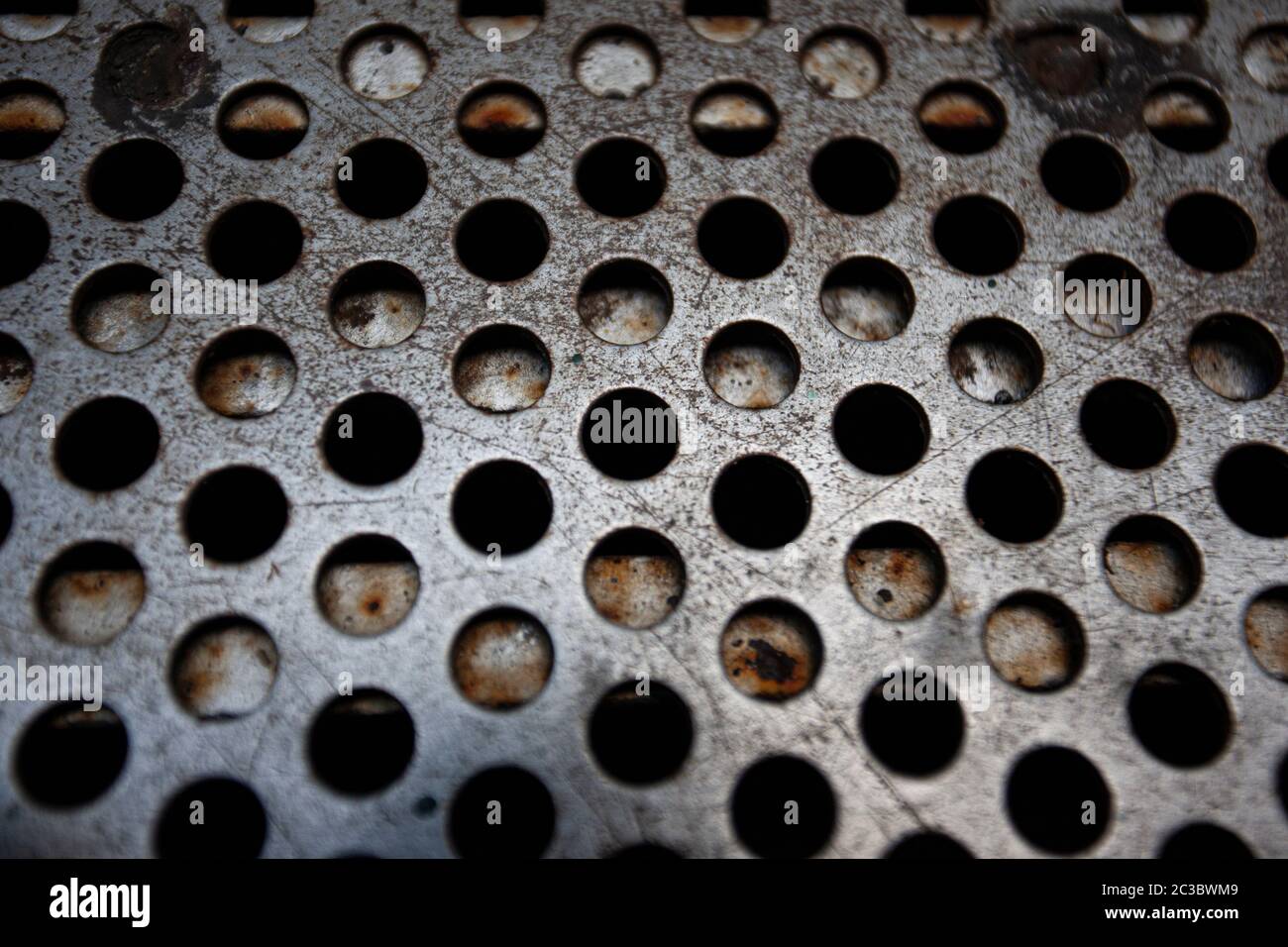 Metal grate texture Stock Photo - Alamy