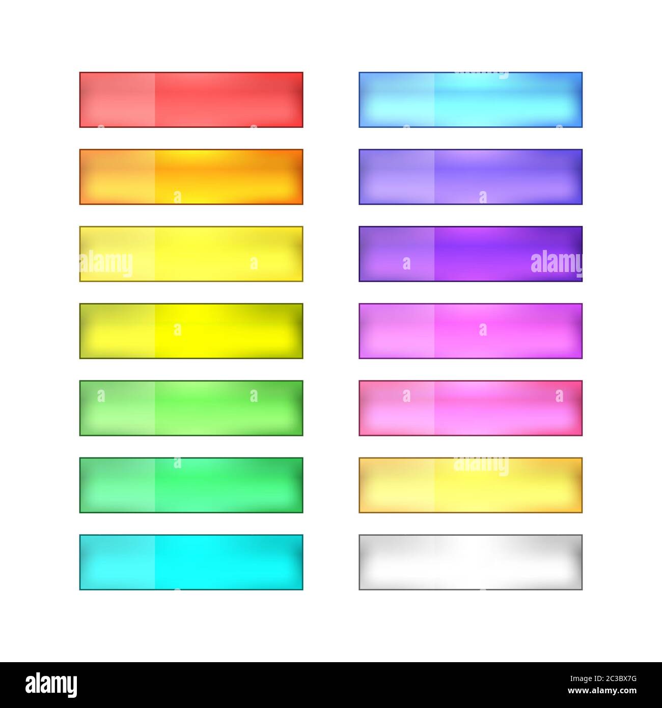 web buttons set Stock Photo - Alamy