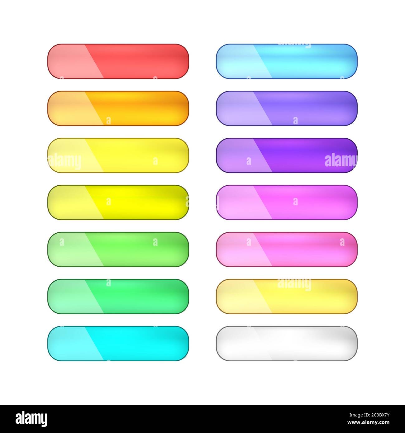 web buttons set Stock Photo - Alamy