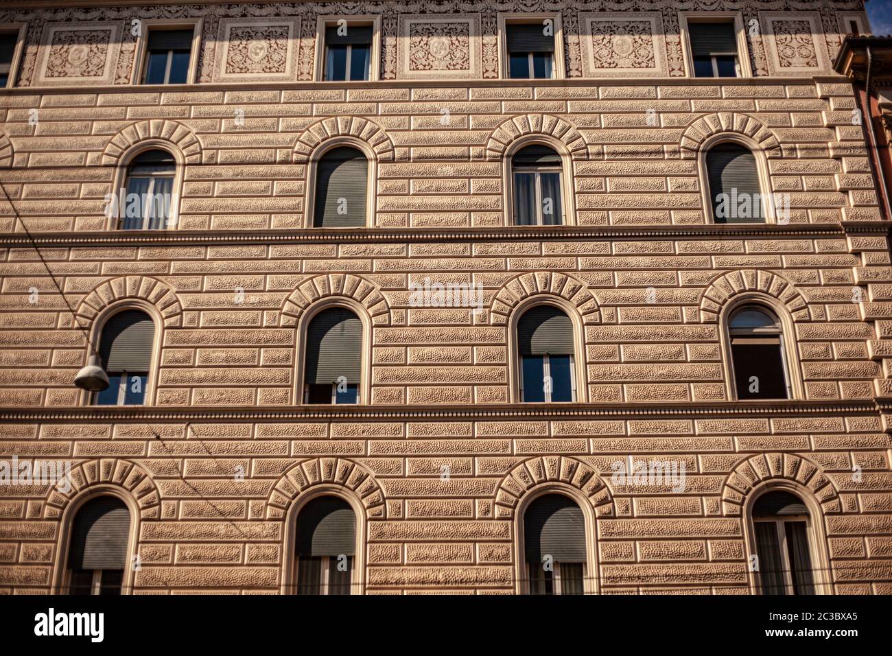 Bologna architecture detail 21 Stock Photo - Alamy