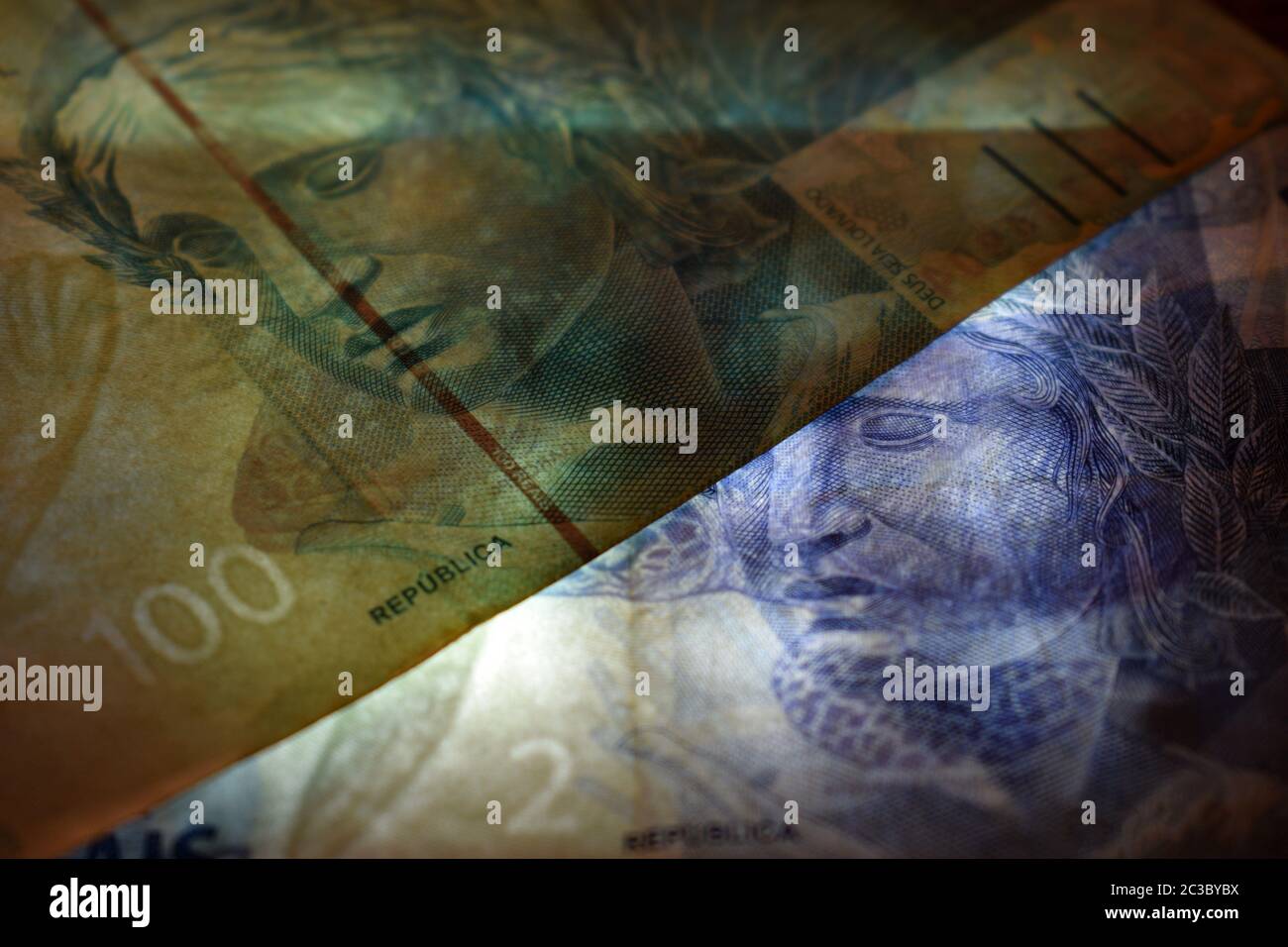 Brazilian real coins in hi-res stock photography and images - Alamy