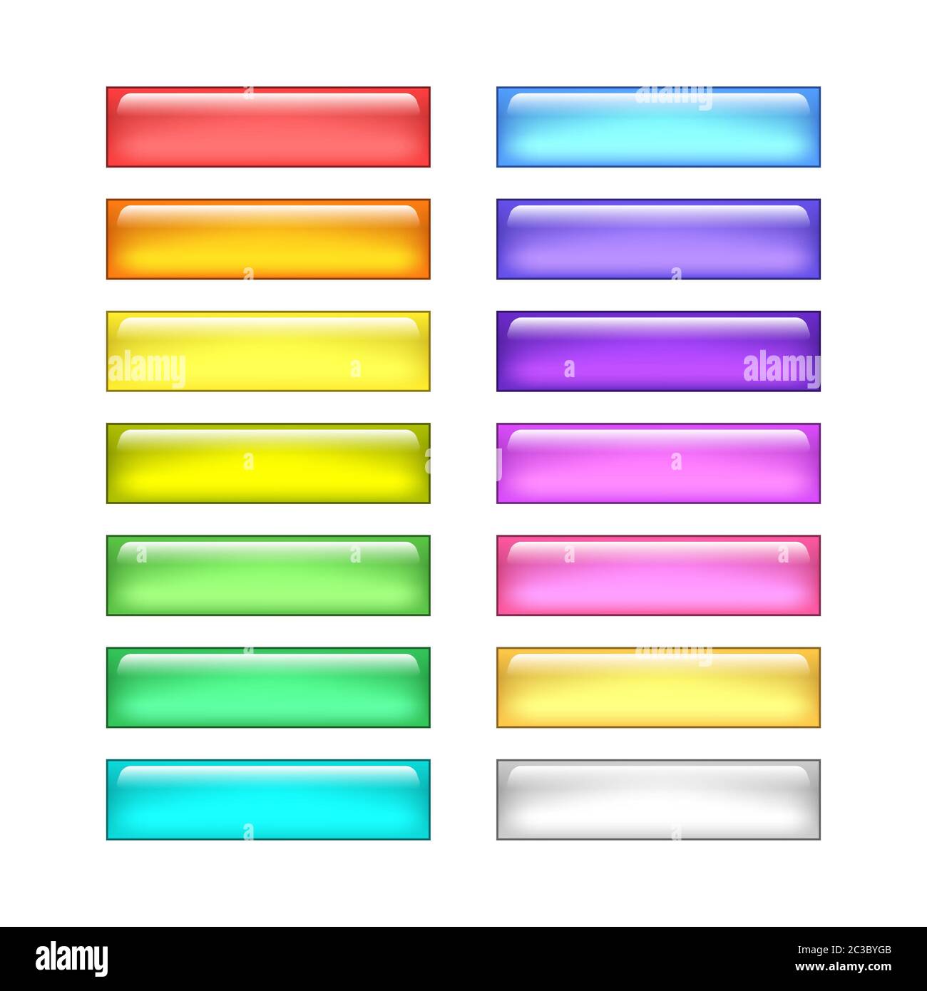 web buttons set Stock Photo - Alamy