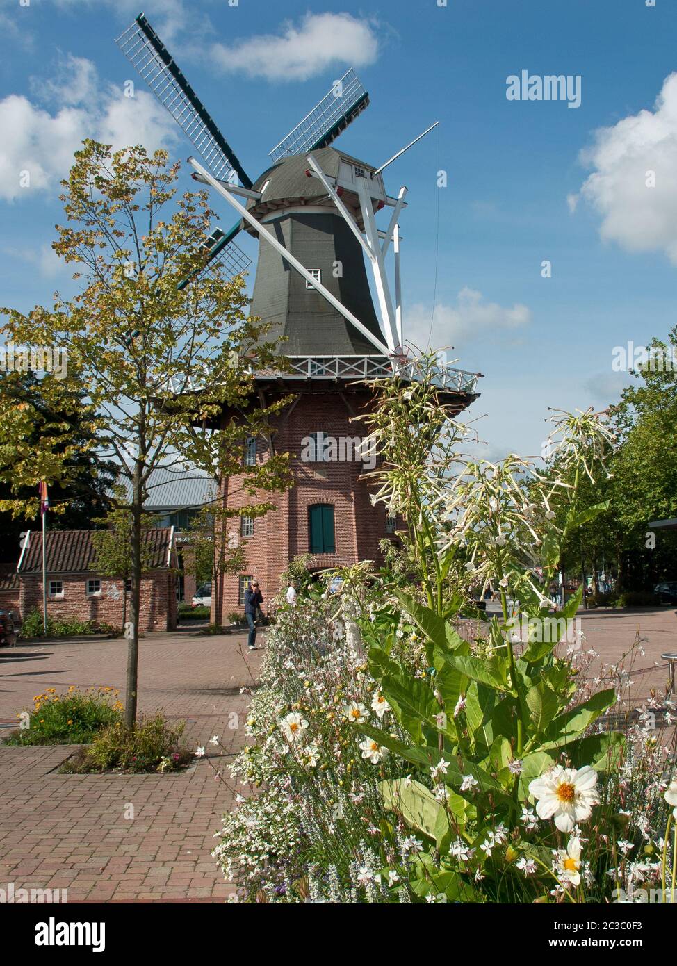 Old flower mill hi-res stock photography and images - Alamy