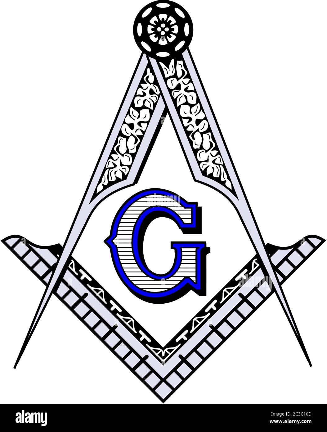 Masonic Square And Compass Logo