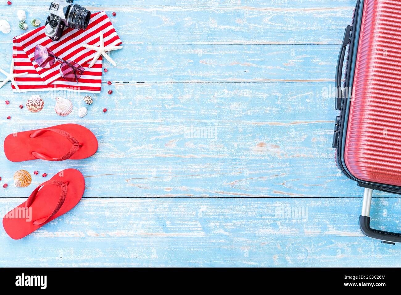 Summer background copy space Stock Photo - Alamy