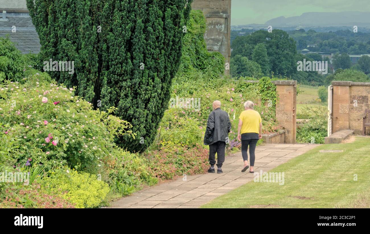 Hamilton, Scotland, UK, 19th June, 2020: UK Weather: Chatelherault ...