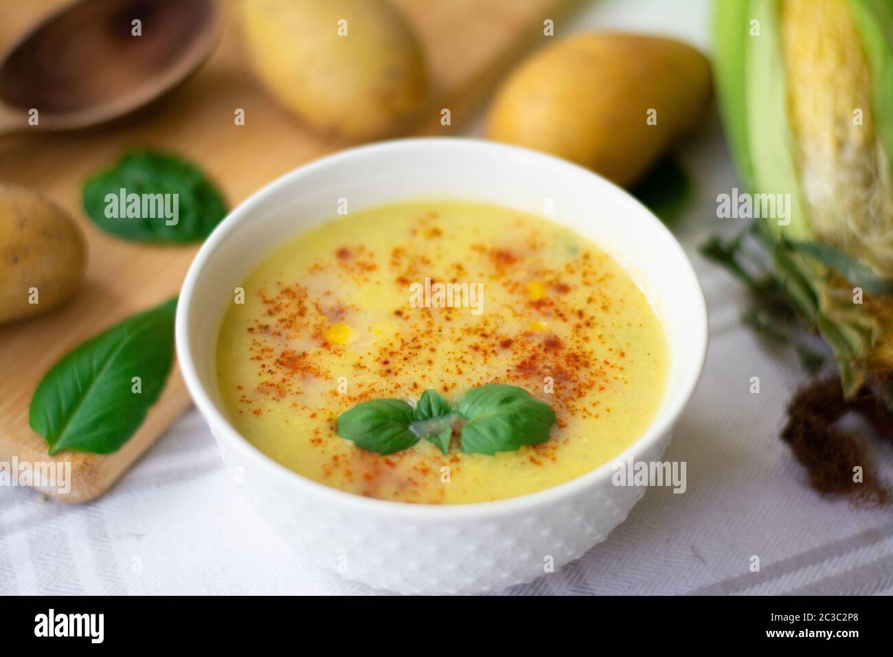 Sweet potato leaves stew hi-res stock photography and images - Alamy