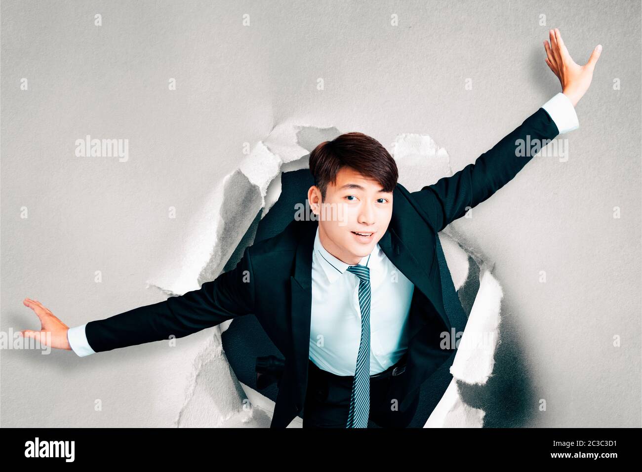 Breakthrough paper hi-res stock photography and images - Alamy