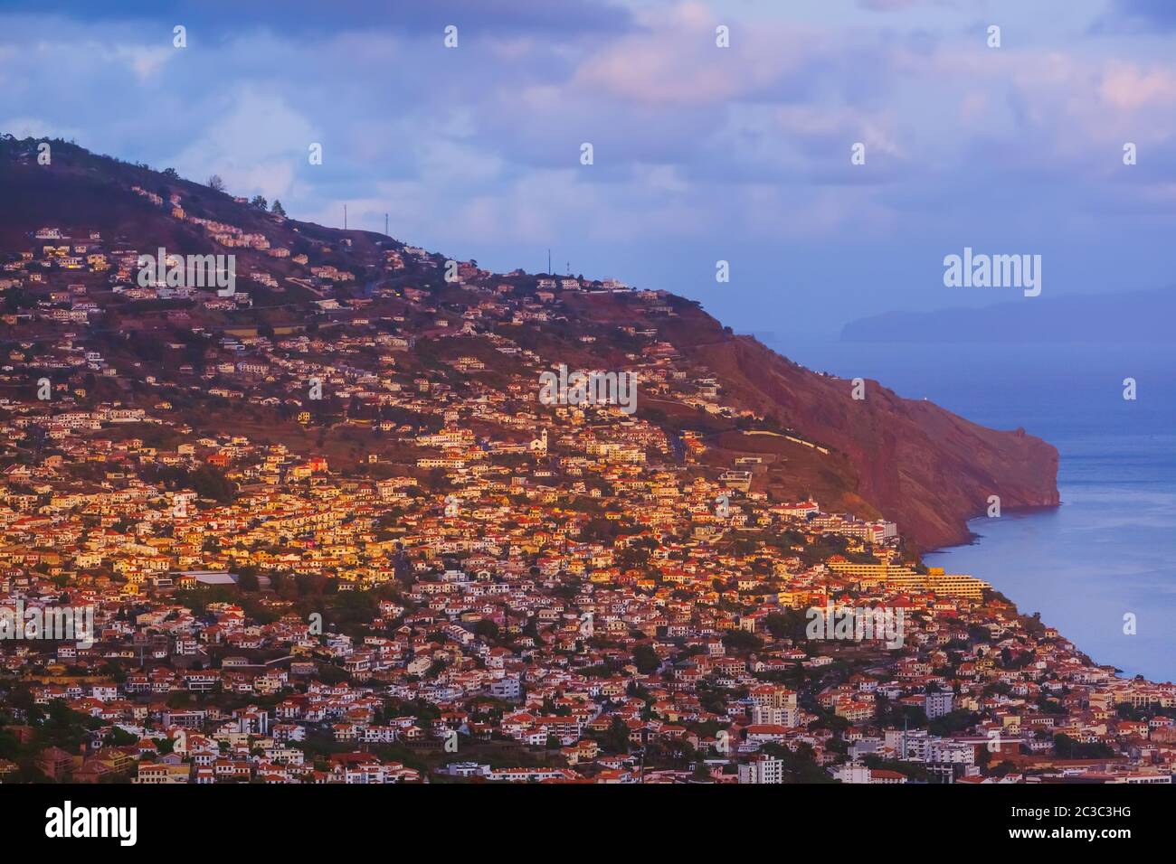 Town Funchal - Madeira Portugal Stock Photo - Alamy