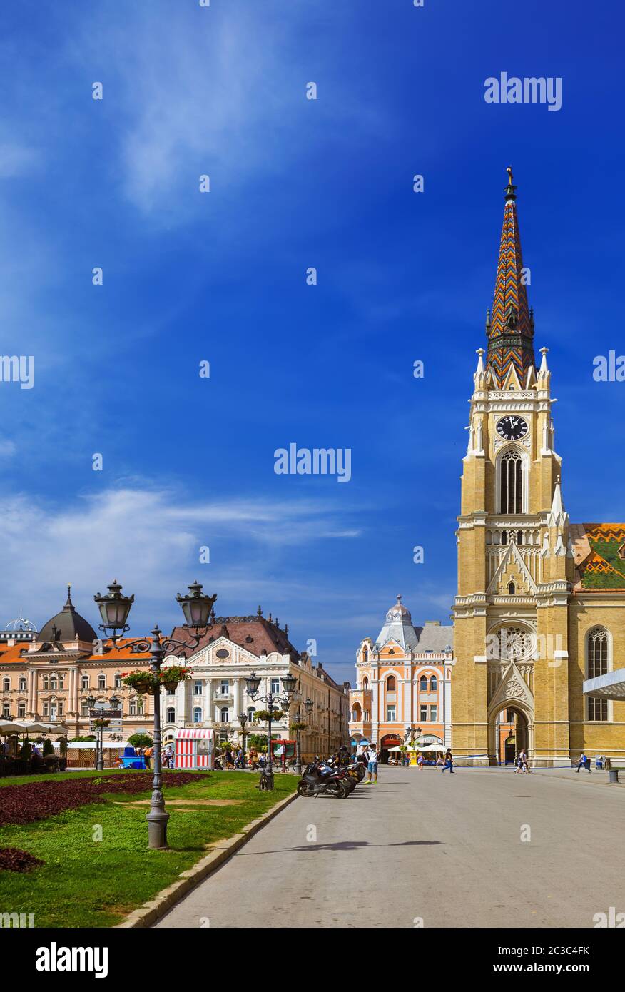 Old town in Novi Sad - Serbia Stock Photo - Alamy