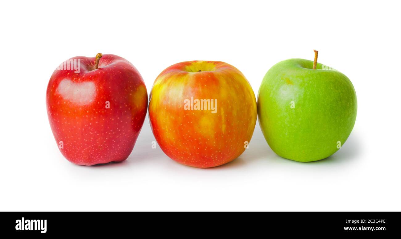 Three different apples hi-res stock photography and images - Alamy