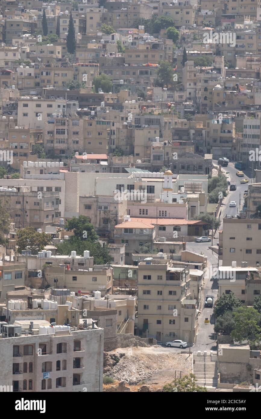 Ruins in Amman cìtadel Stock Photo - Alamy