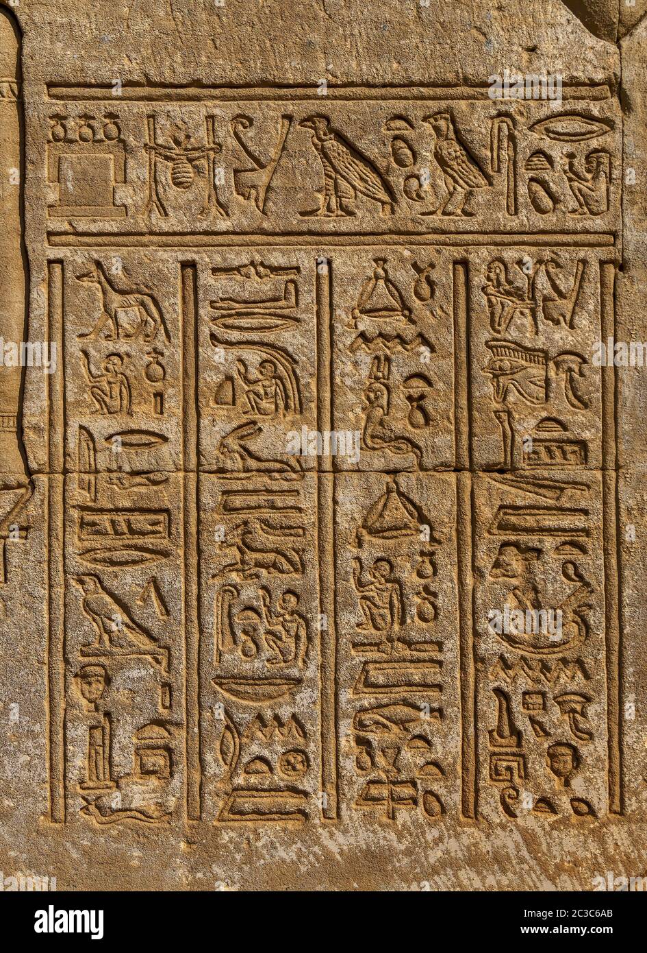 Egyptian hieroglyphics on pyramid hi-res stock photography and images ...