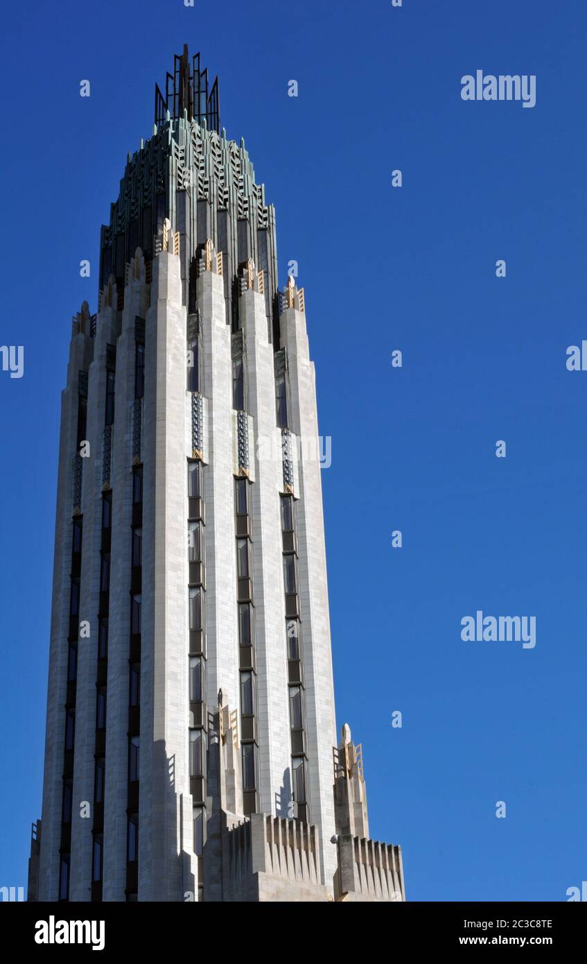The Boston Avenue United Methodist Church in downtown Tulsa, Oklahoma ...