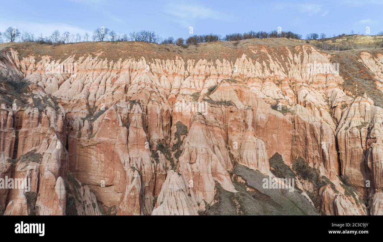 Red Ravine protected area and a natural monument, a geological and ...