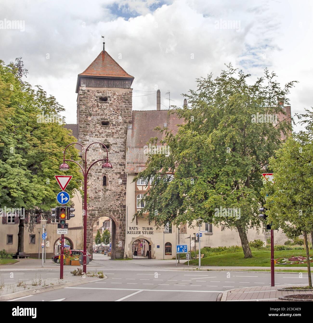 Upper Gate Villingen, Villingen-Schwenningen Stock Photo - Alamy