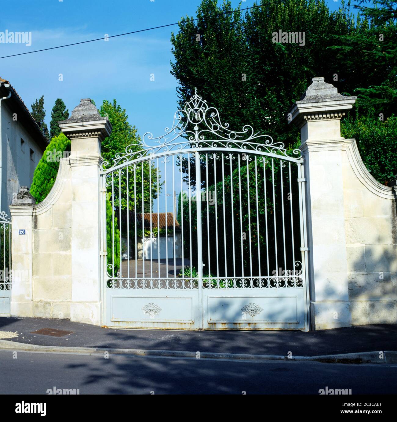 The iron gates hi-res stock photography and images - Alamy
