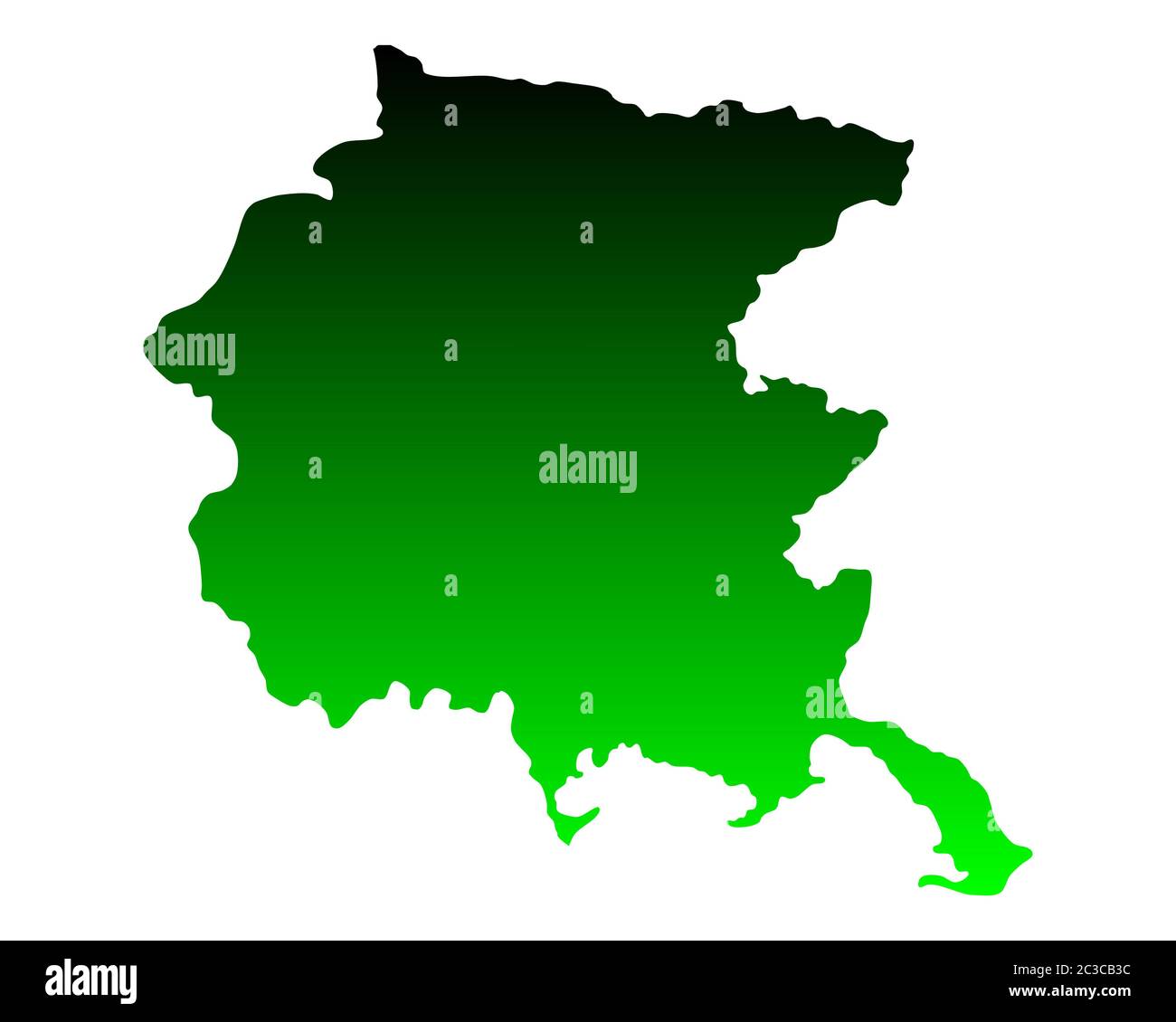 Friuli venezia giulia map hi-res stock photography and images - Alamy