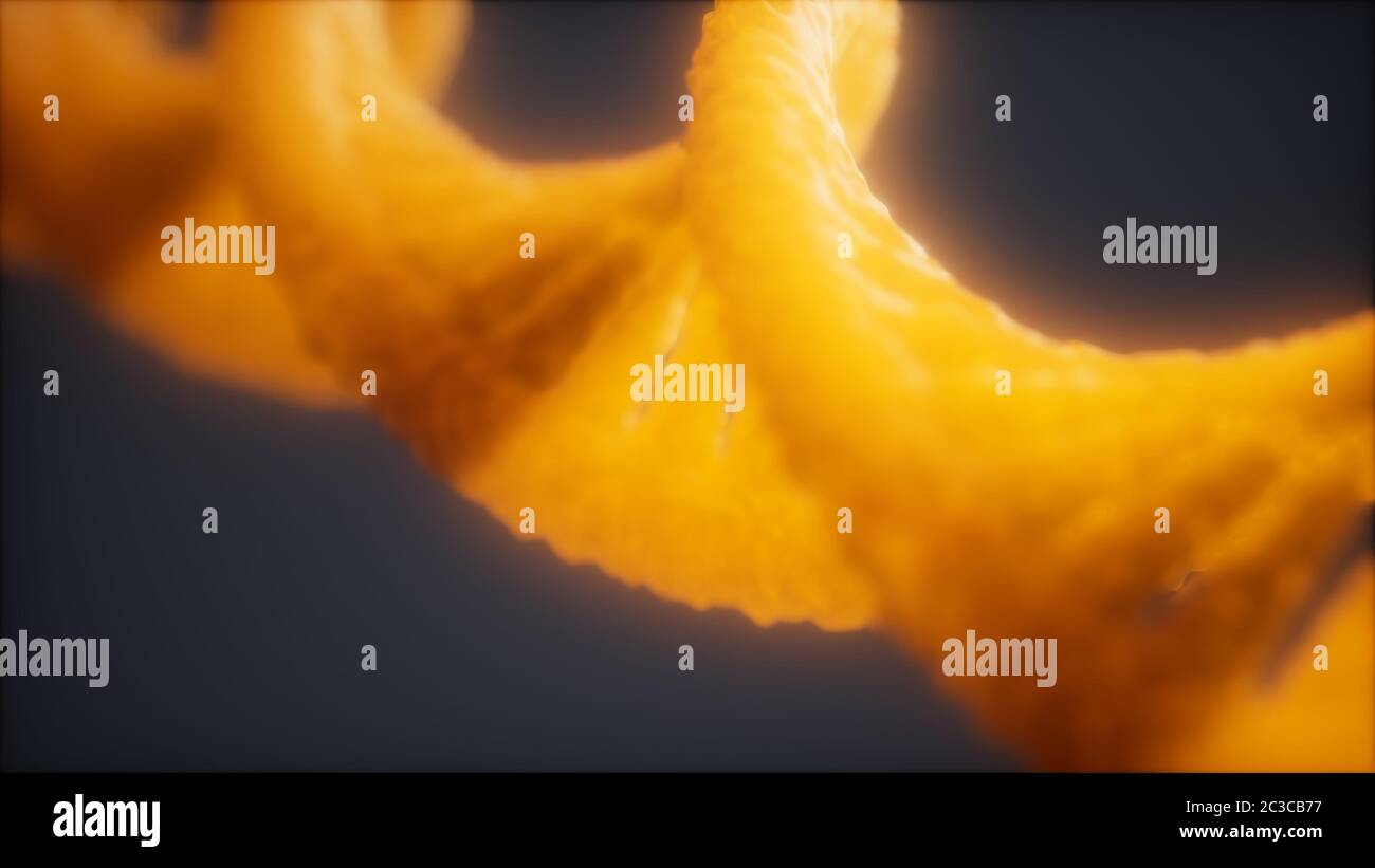 loopable structure of the DNA double helix animation Stock Photo - Alamy