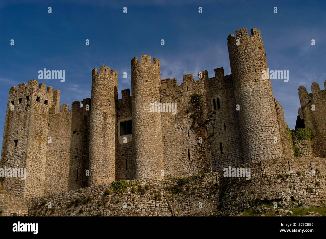 portuguese ancient castle Stock Photo - Alamy