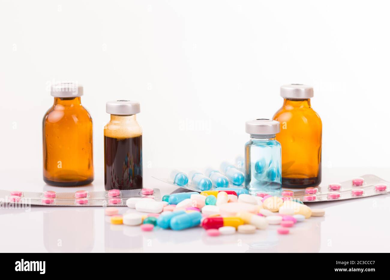 different Tablets pills capsule heap mix therapy drugs Stock Photo - Alamy