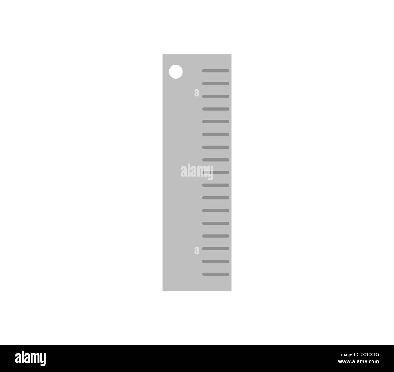 White ruler hi-res stock photography and images - Alamy