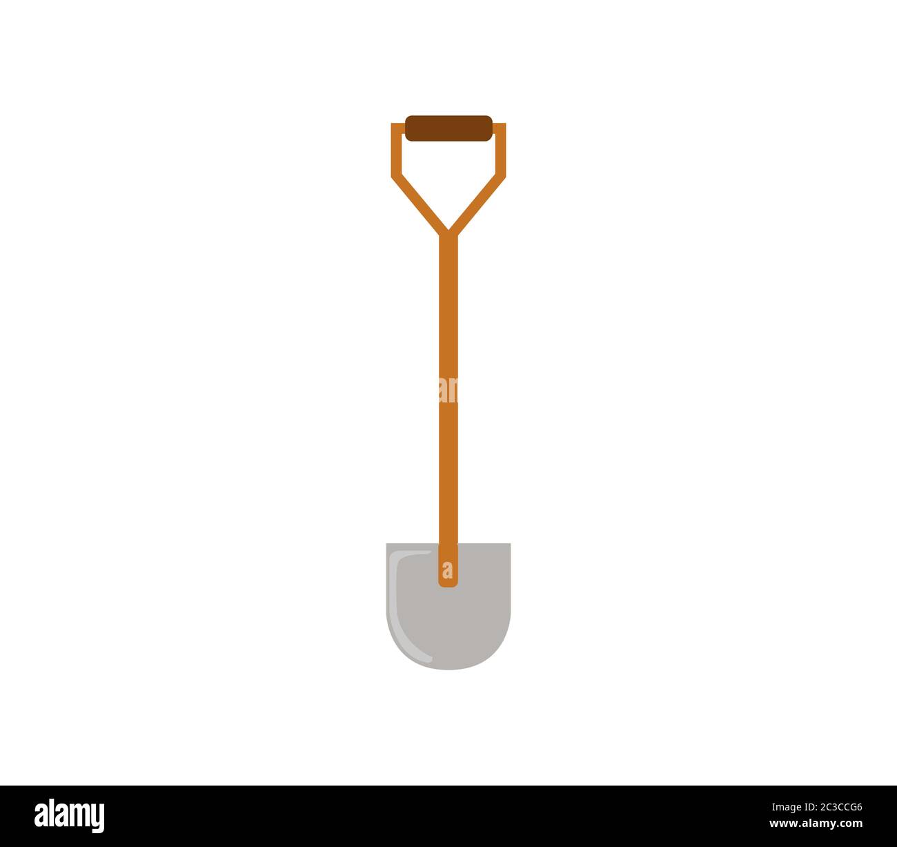 Shovel rake pitchfork icon Cut Out Stock Images & Pictures - Alamy