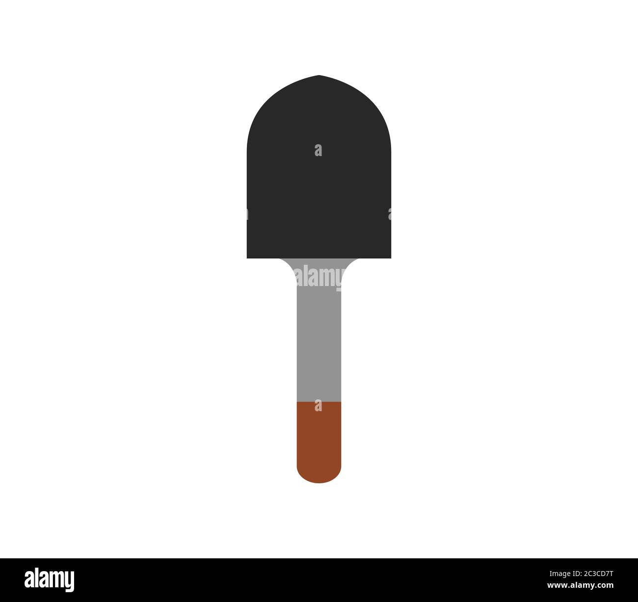 Shovel rake pitchfork icon Cut Out Stock Images & Pictures - Alamy