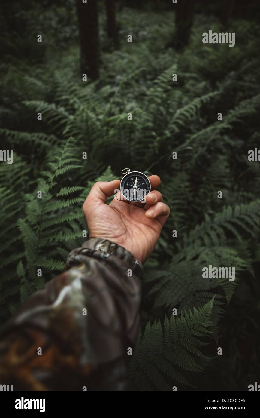 Surviving forest compass hi-res stock photography and images - Alamy