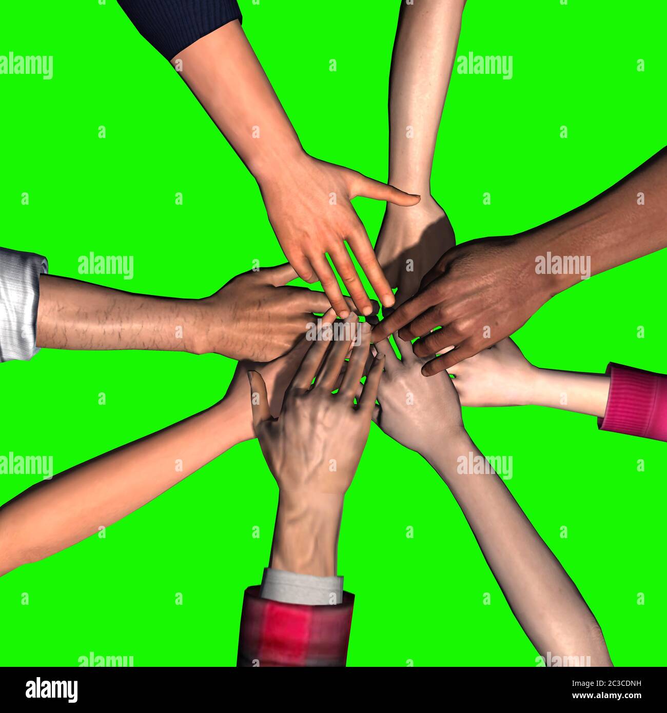 Unity hands hi-res stock photography and images - Alamy
